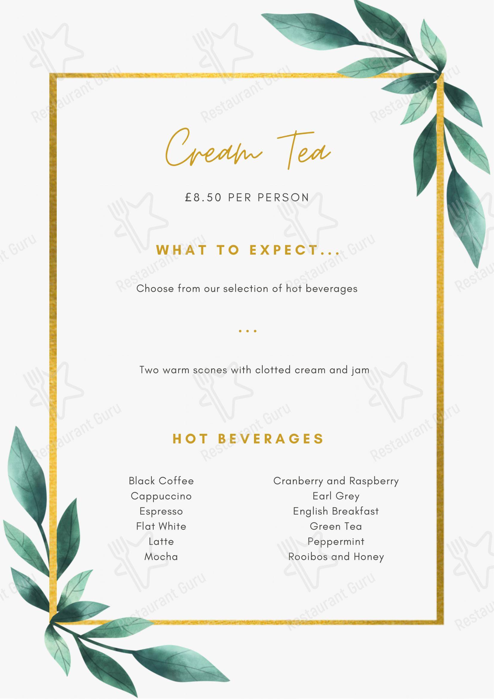Menu at DoubleTree by Hilton Edinburgh - Queensferry Crossing ...