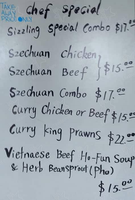 Menu at Golden Sun Chinese & Vietnamese Restaurant Capalaba, Capalaba