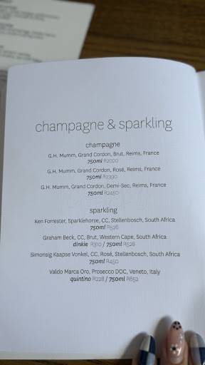 Menu at tashas Brooklyn restaurant, Pretoria, Shop 27 Veale St
