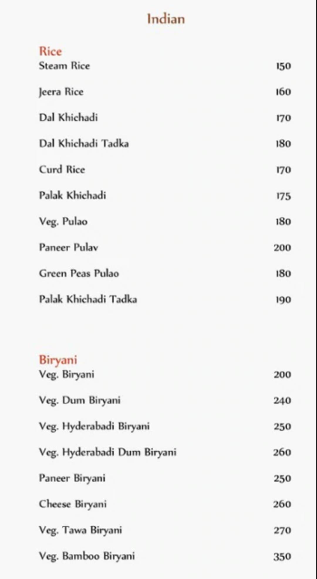 Menu at 27 Yard Restaurant, Thane