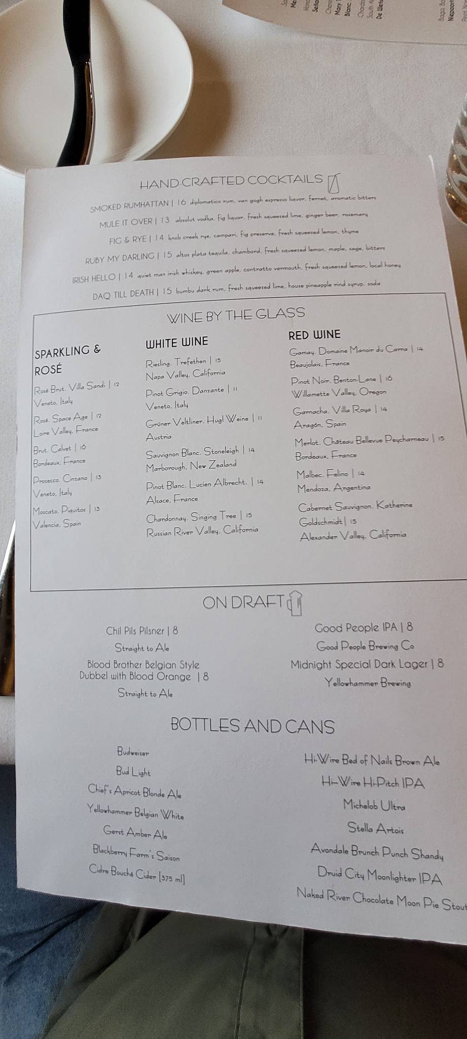 Menu at 360 Grille restaurant, Florence, 10 Hightower Pl