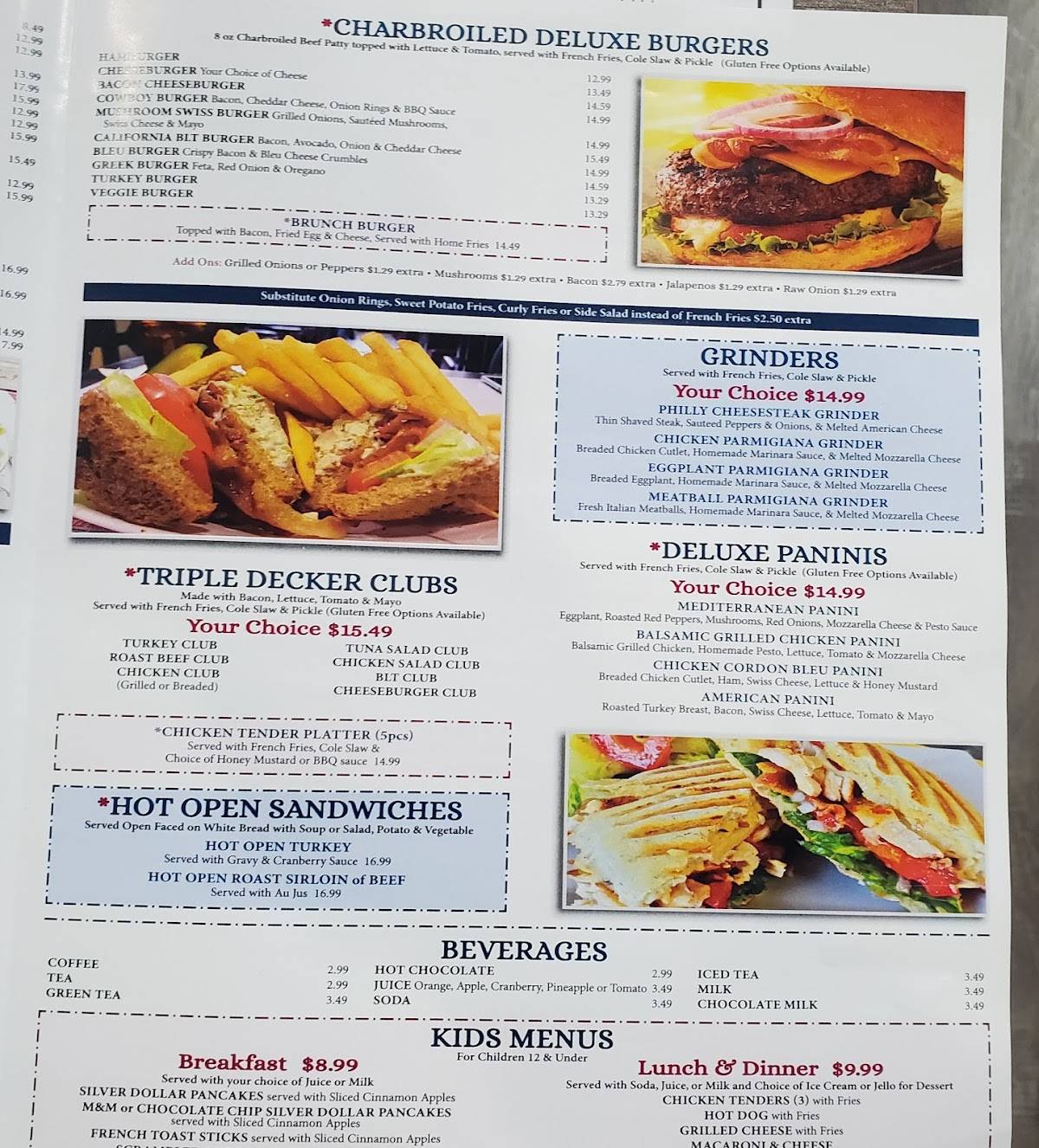 Menu at 67 Family Diner restaurant, Seymour