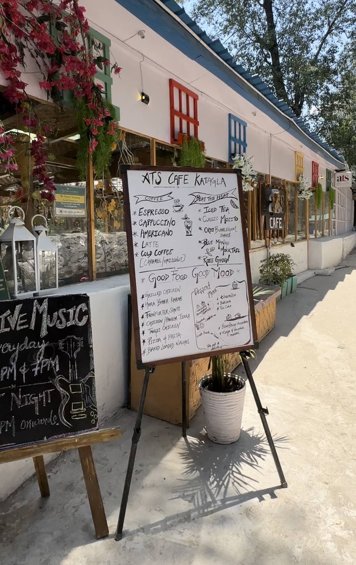 Menu at ATS- Kasol (Riverside Cafe & Stay), Kasol