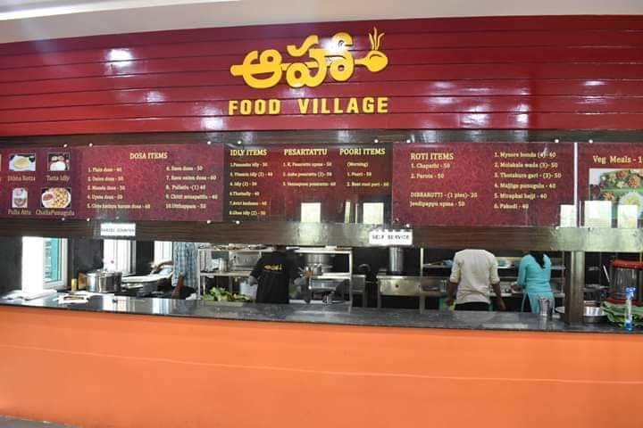 Menu at Aaha Food Village, Hyderabad, 1-284