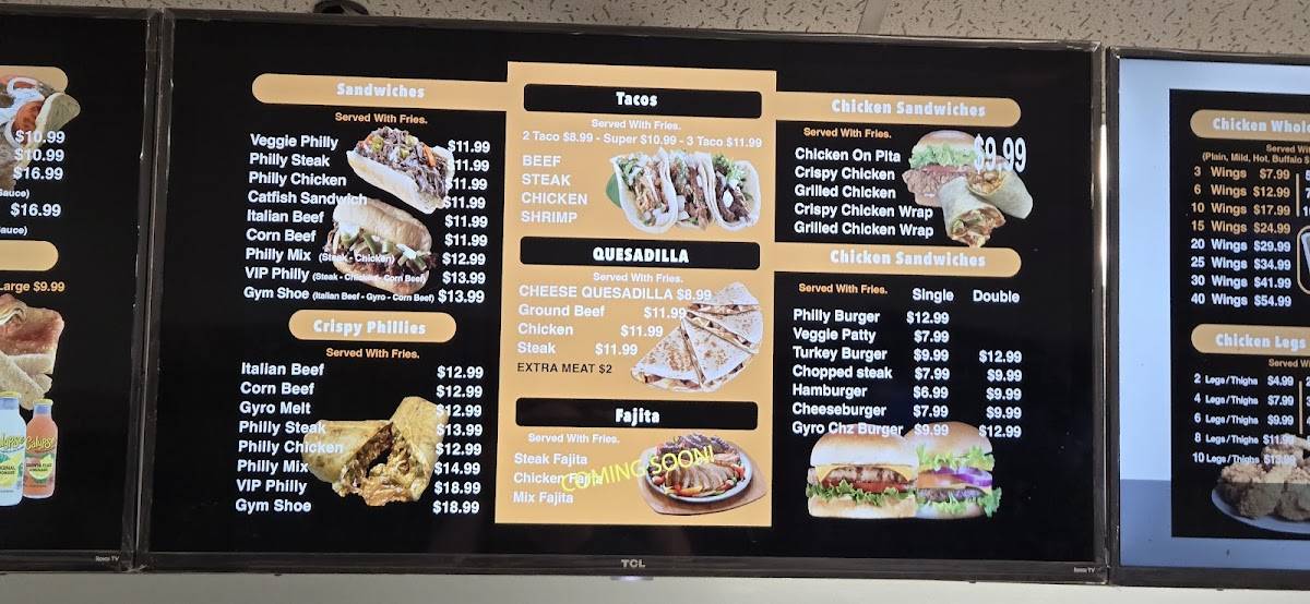 Menu at Abds Diner restaurant, Bolingbrook