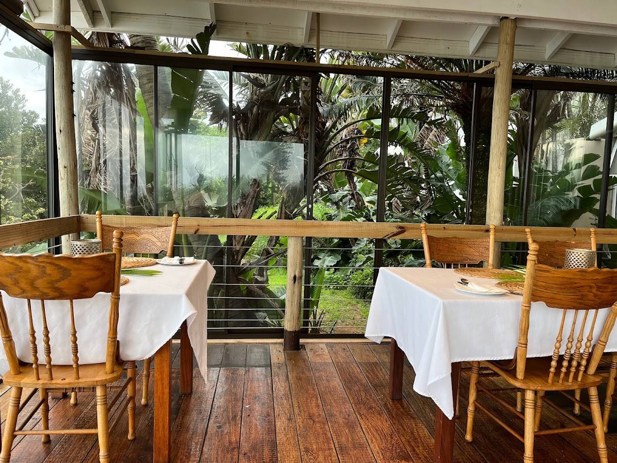 Menu at African Peninsula Guest House & Restaurant, Durban