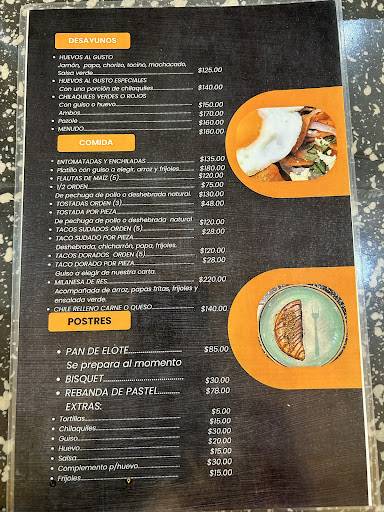 Carta del restaurante Agustito Mx, Matamoros