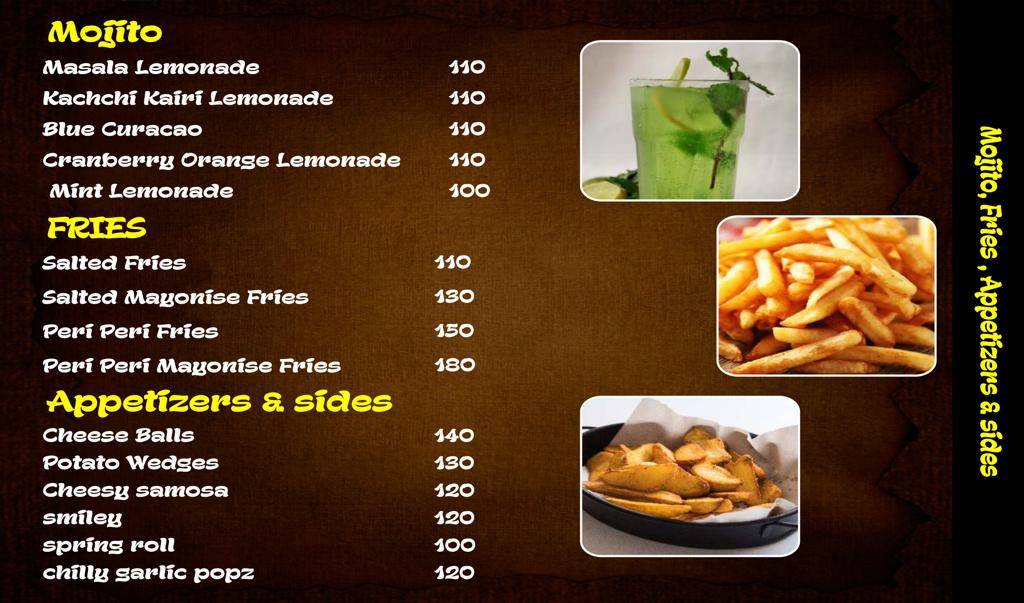 Menu at Akkad Bakkad Bombay Boo - Restaurant - Cafe, Vapi, Vapi