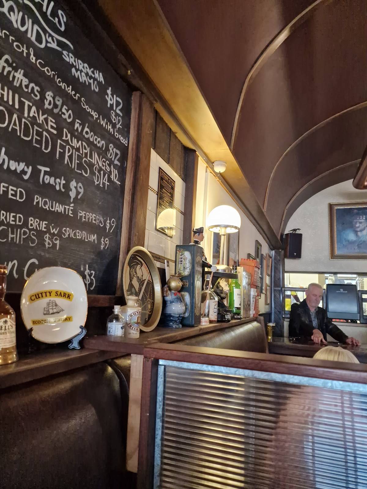 Menu at Albar, Dunedin