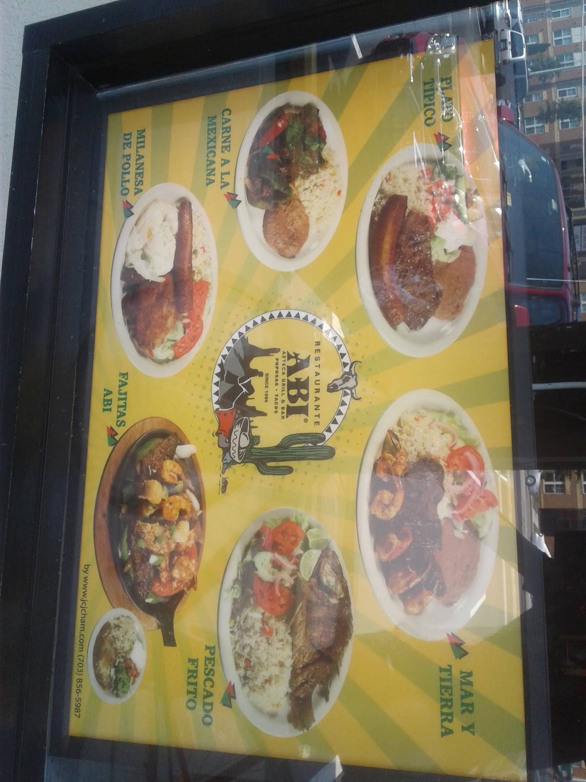 Menu at ABI RESTAURANT AND CARRY OUT, Alexandria, -B N Kings Hwy