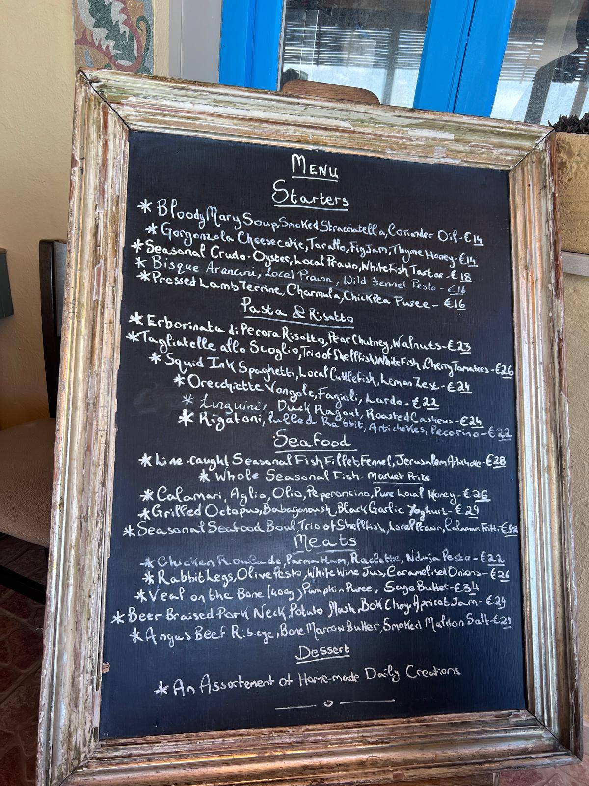 Speisekarte von Alka restaurant, Qrendi