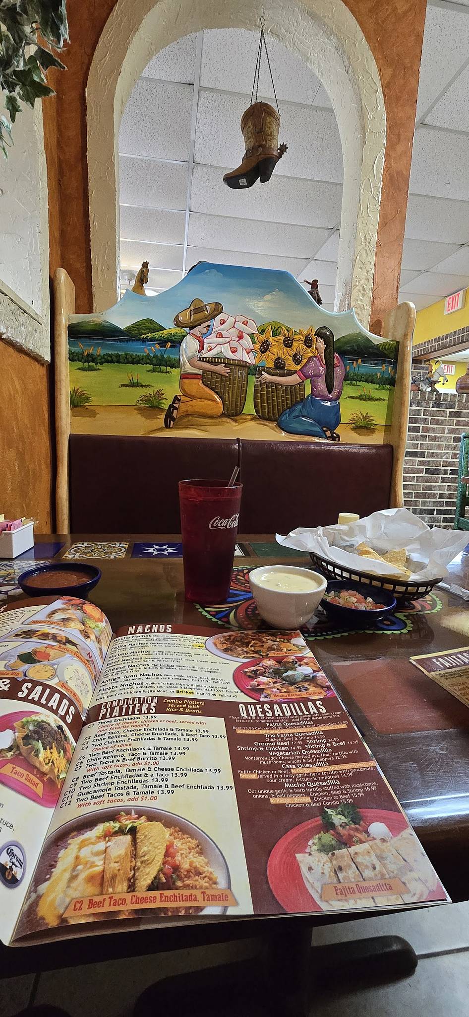 Menu at Amigo Juan restaurant, Atlanta, 601 US-59
