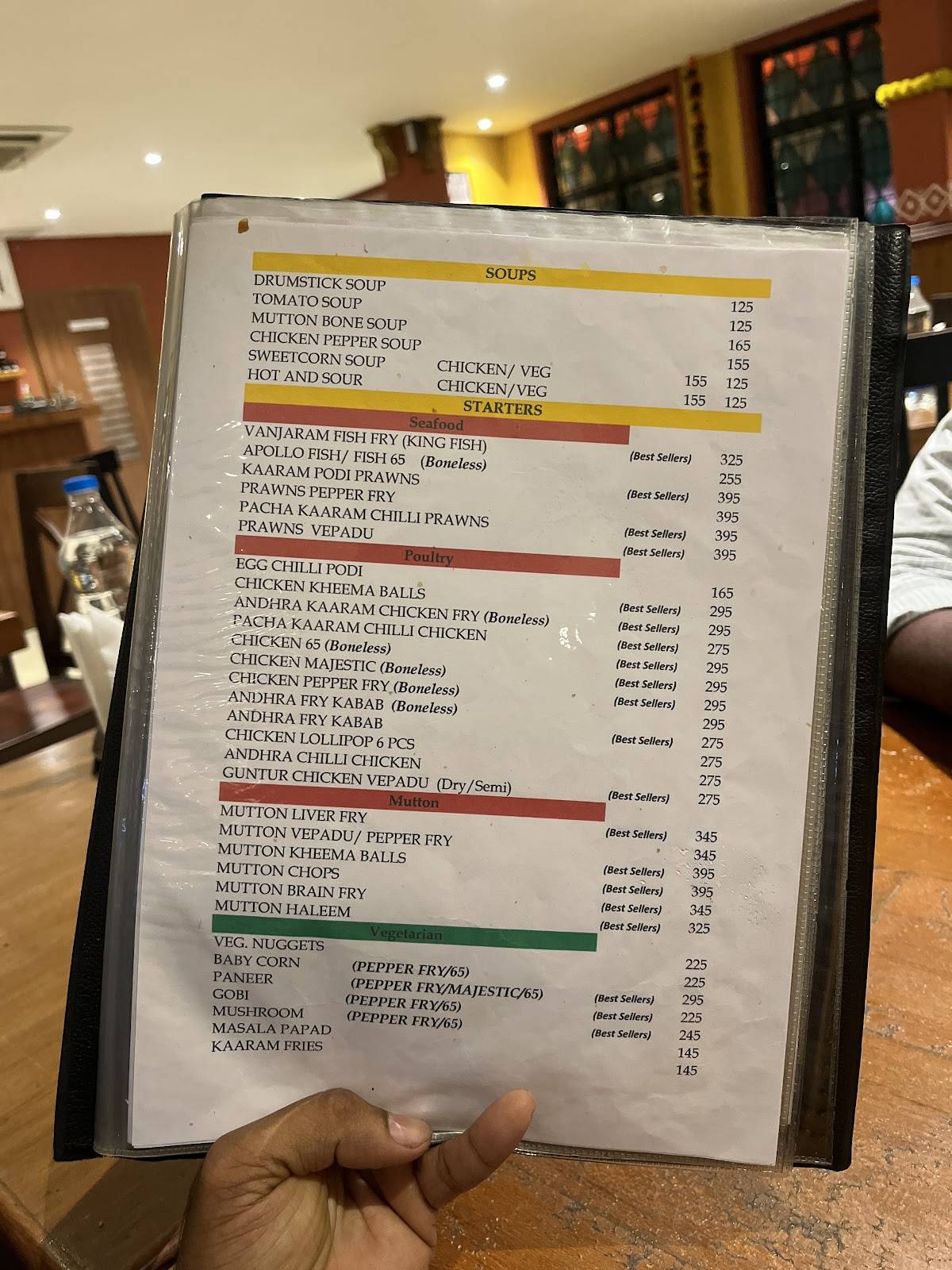 Menu at Andhra Kaaram - Taste The Tradition "Authentic Andhra Food ...