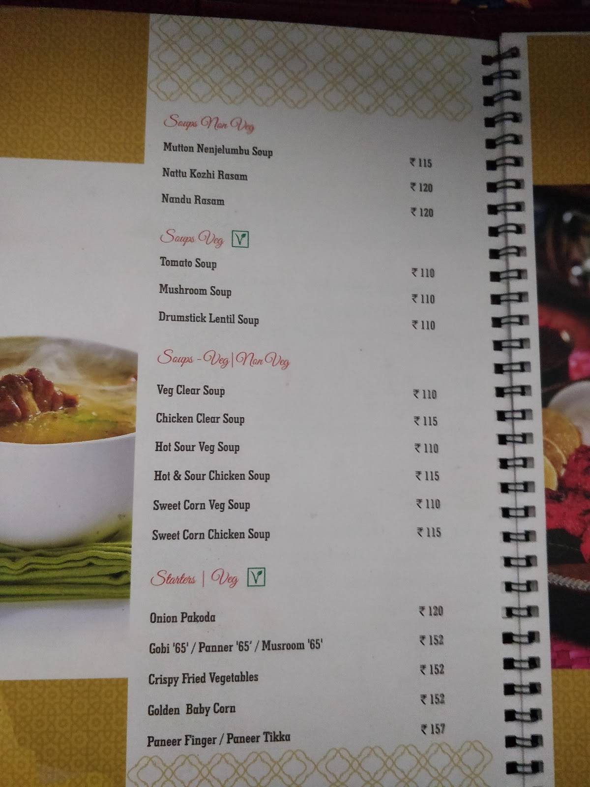 Menu at Anjappar Chettinad Restaurant Guduvanchery, Guduvanchery, 6/1A