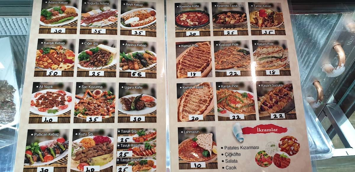 Menu at Ankara Aspava Restaurant ve Kahvaltı Sarayı, Turkey
