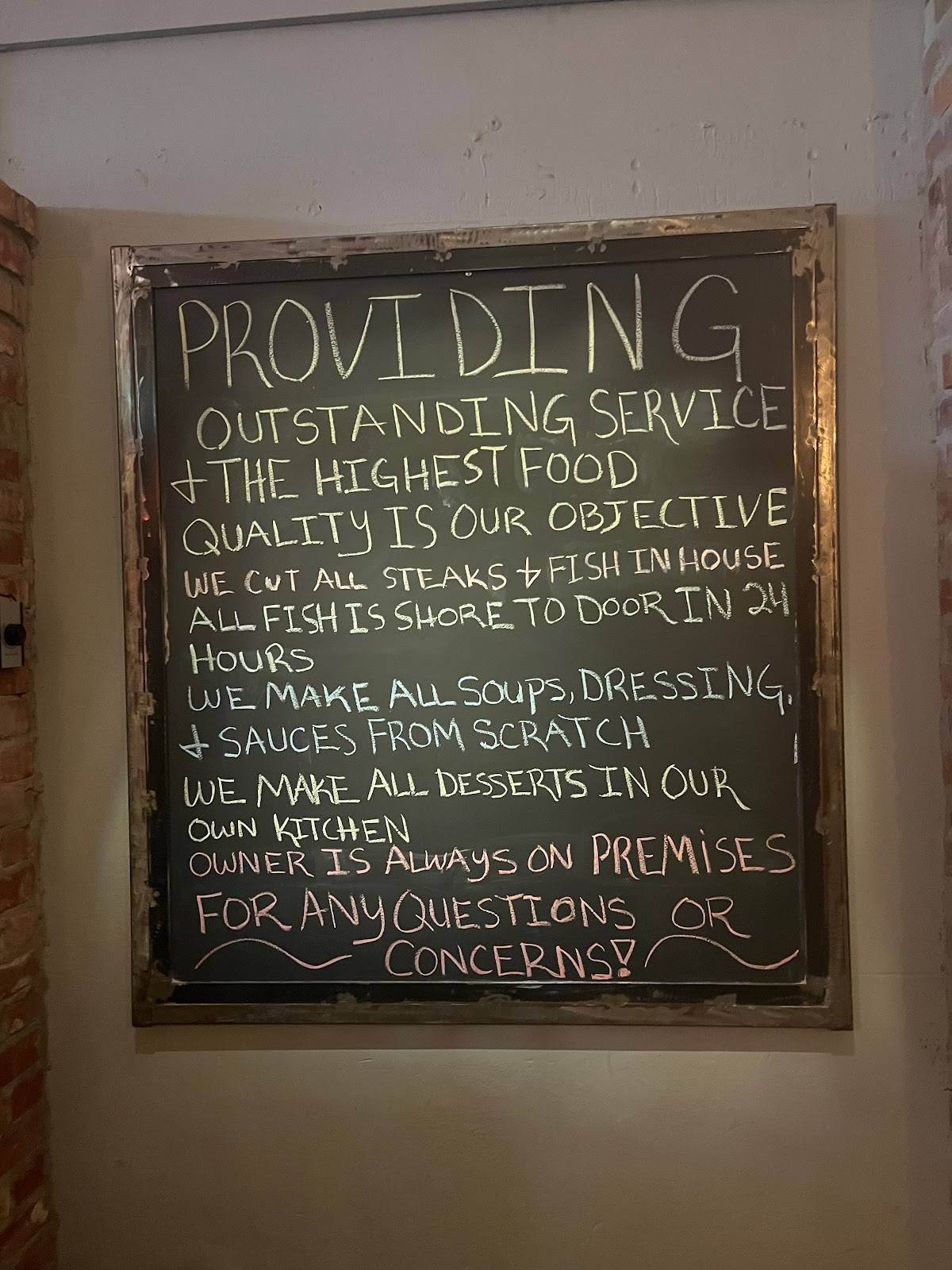 Menu at Cafe Alley, Ardmore, 126 A St NE
