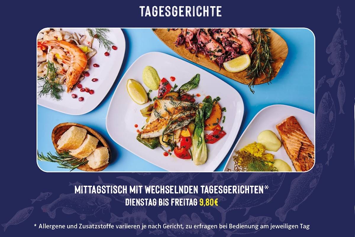 Speisekarte von Fischrestaurant Atlantic Fish Mannheim, Mannheim