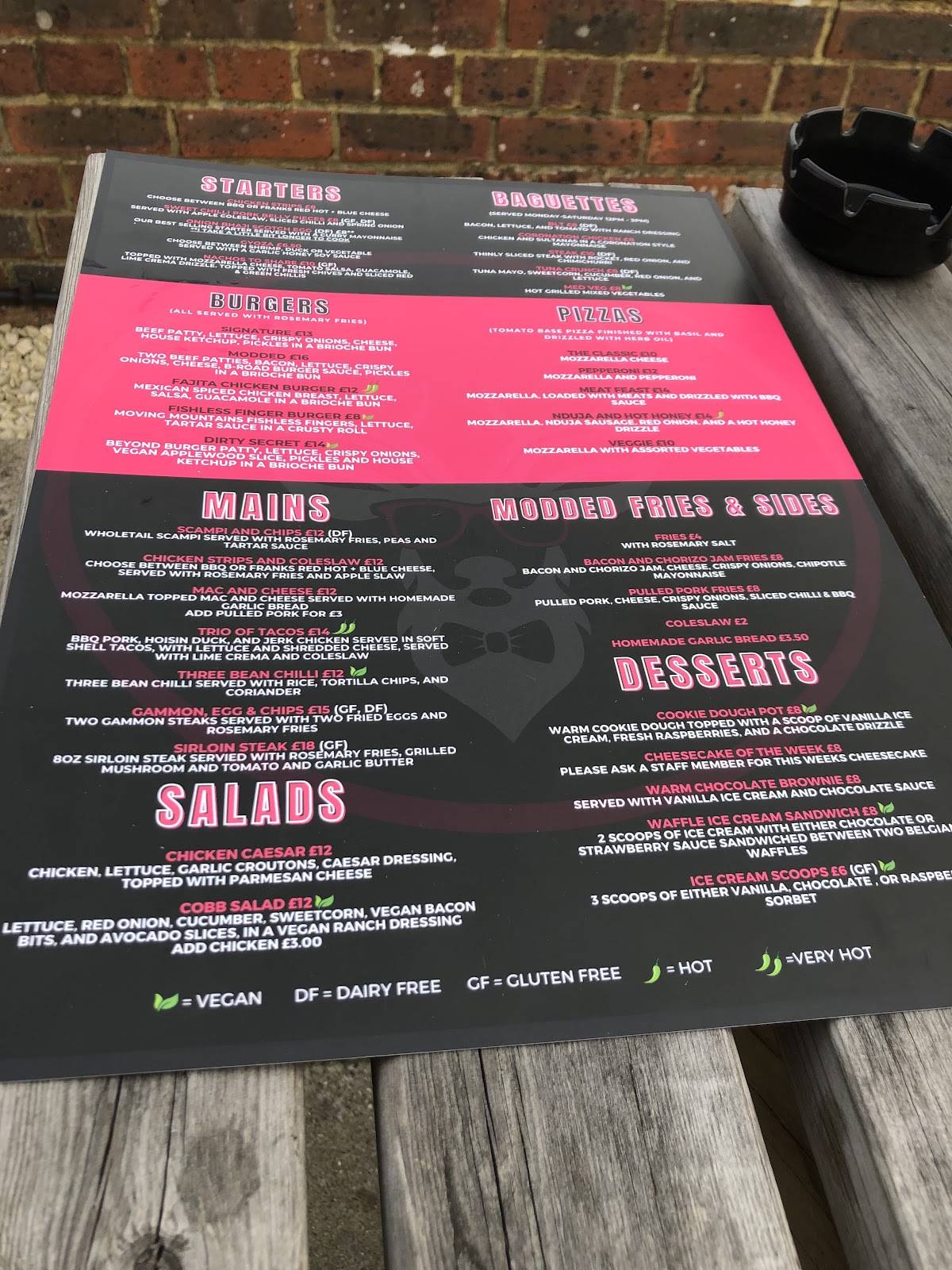 Menu at B-Road at The Stag pub & bar, Ashford