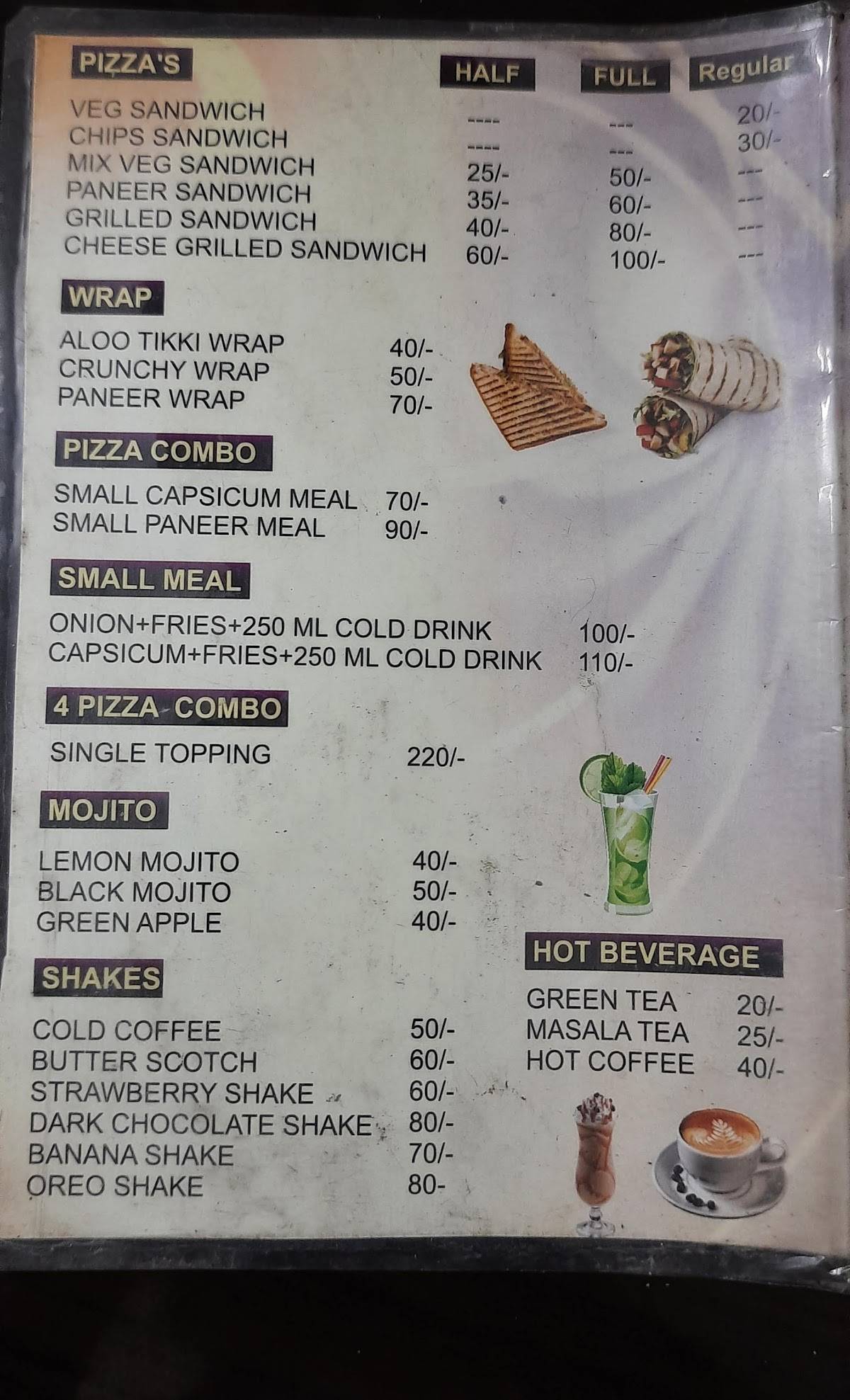 Menu at BIG SLICE PIZZA FAMILY RESTAURANT, Ambala