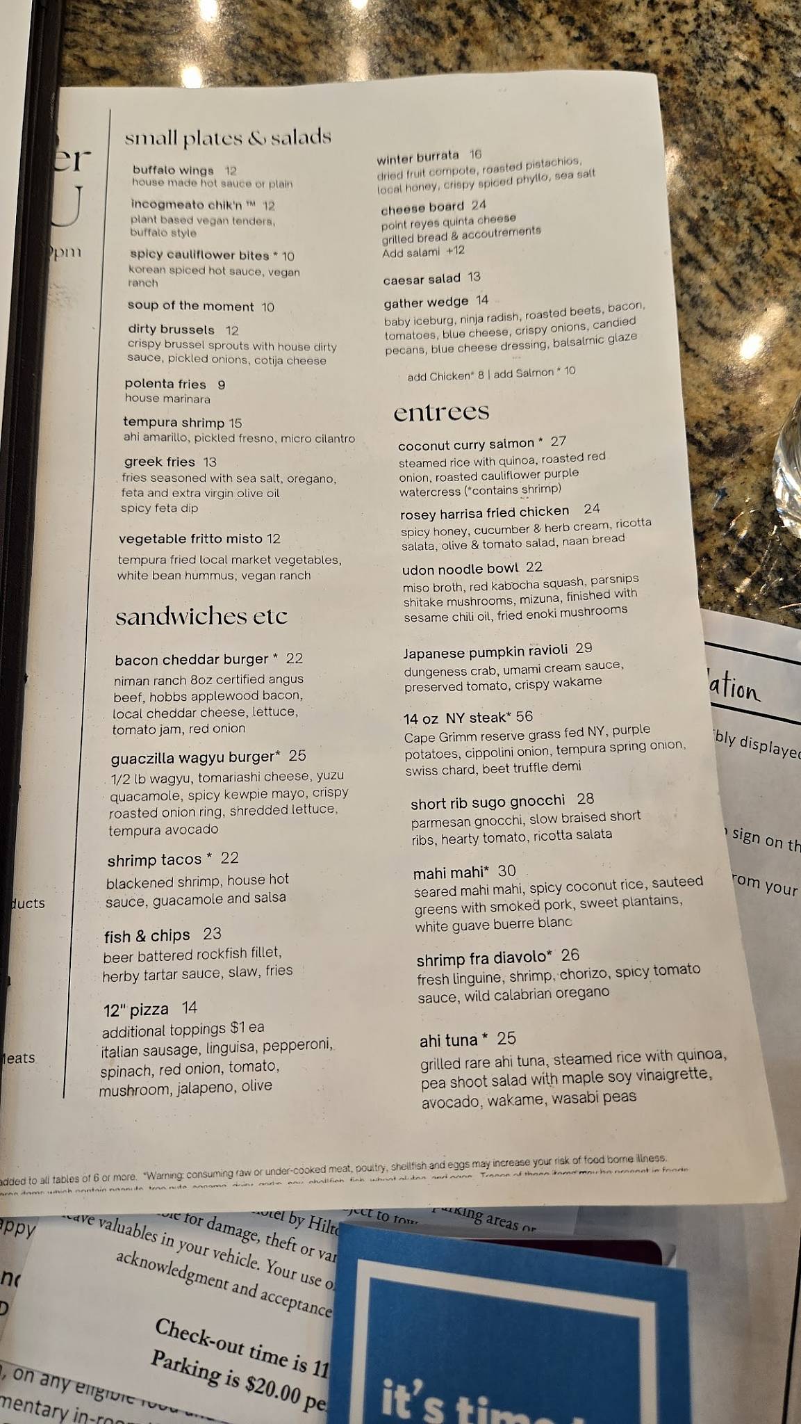Menu at Bacchus Restaurant & Wine Bar, Rohnert Park