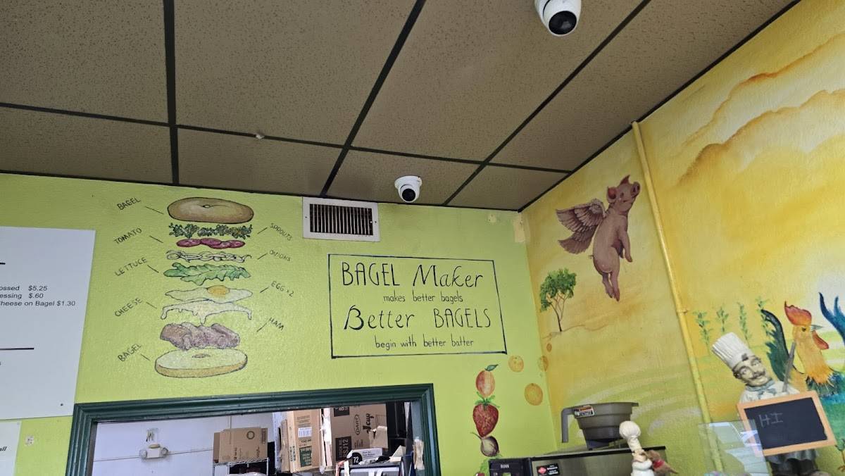 Carta del café Bagel Maker, Panama City, 41 W 4th St