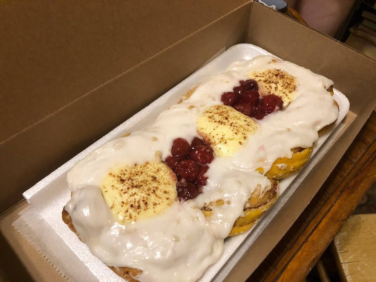 Menu at Missouri Baking Co bakery, St. Louis