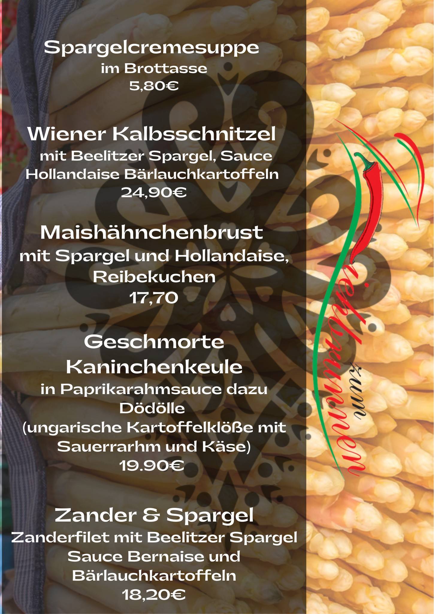 Speisekarte von Balaton Express Zum Ziehbrunnen Berlin restaurant, Berlin