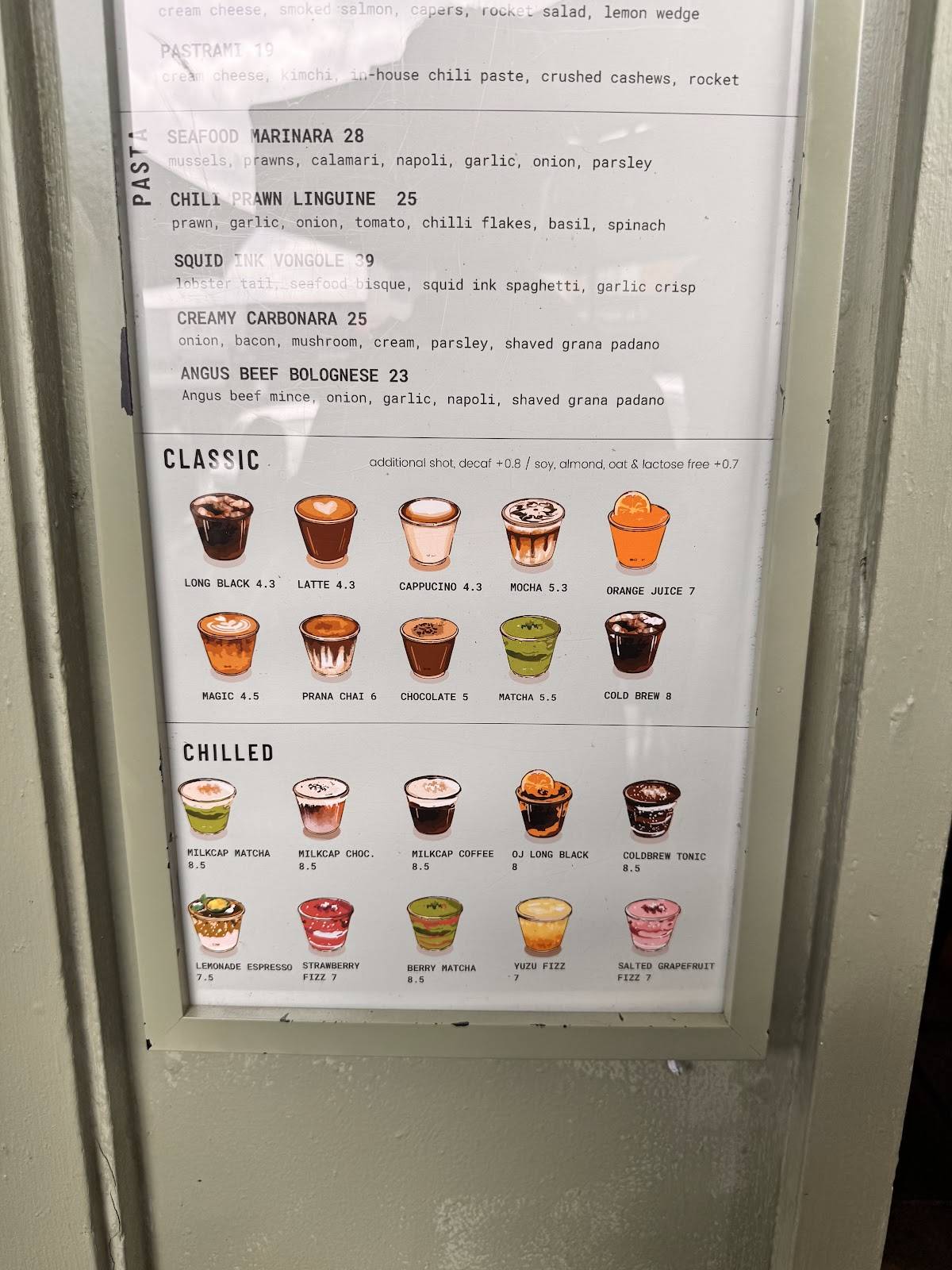 Menu at MCKINLY Eatery cafe, Balwyn