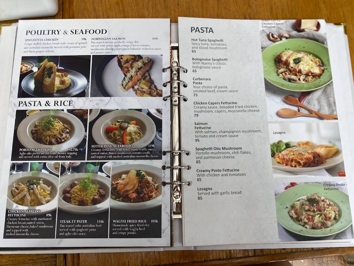 Menu at Nara Park Bandung restaurant, Bandung, Jl. Rancabentang No.28