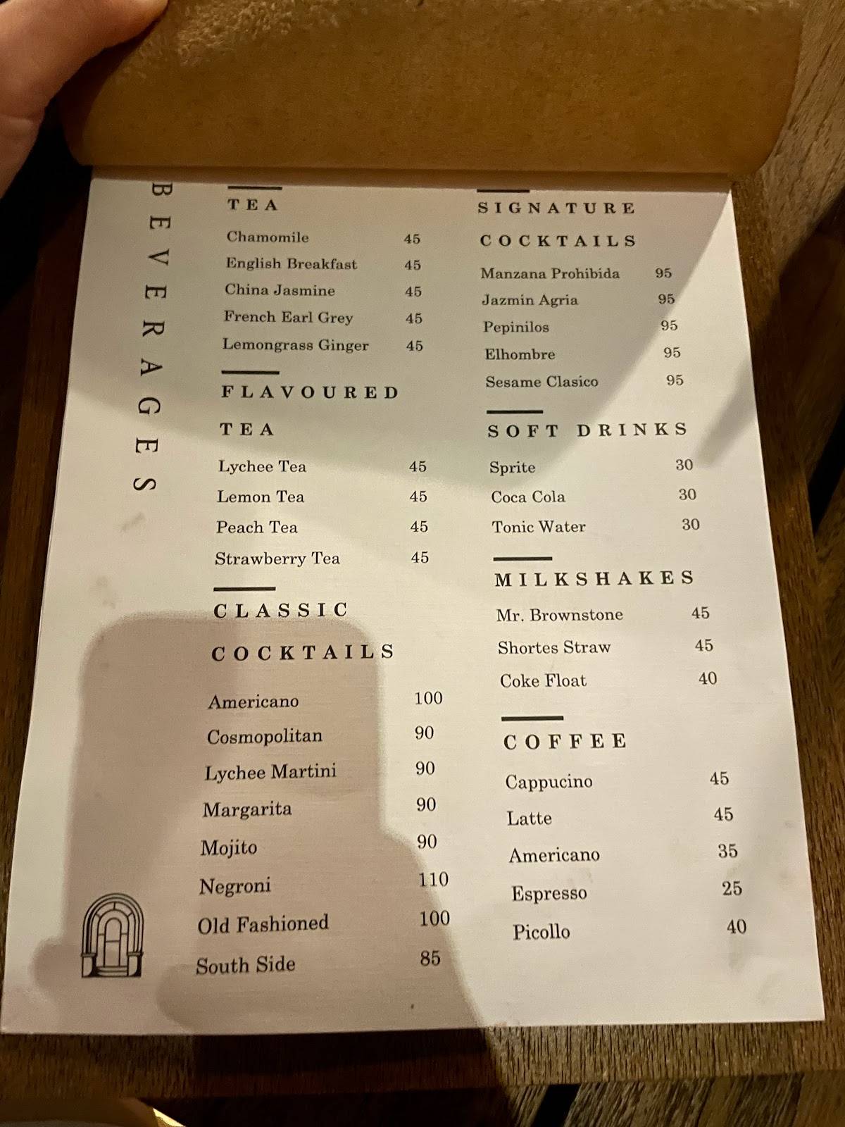 Menu at , Batam
