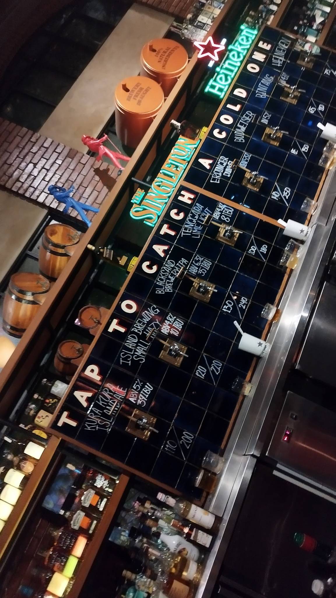 Menu at Beer Hall pub & bar, South Jakarta, Kawasan SCBD