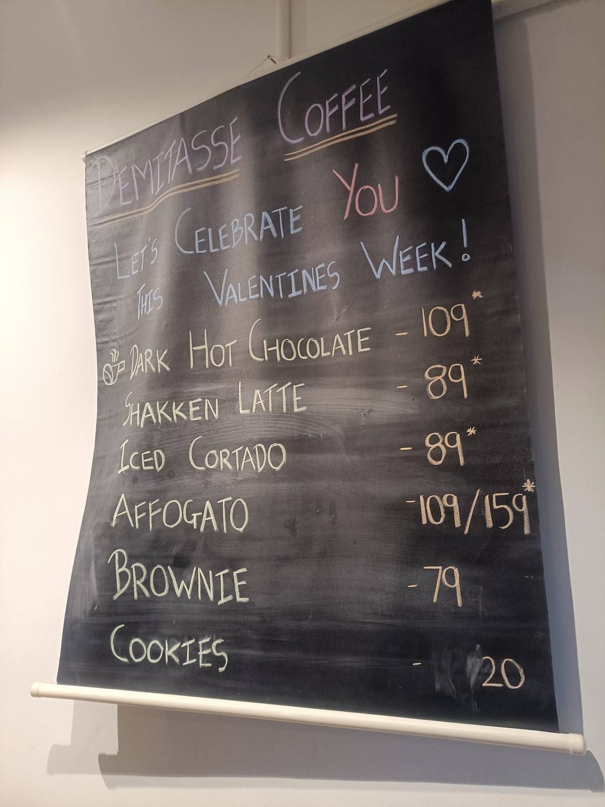 Menu at Demitasse Coffee (A Small Step Towards Best Coffee & Community ...