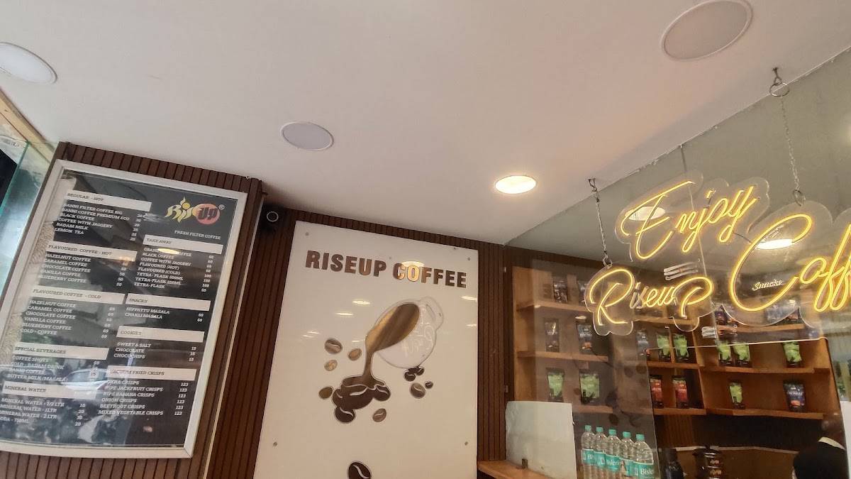 Menu at Rise Up Coffee Shop Jayanagar, Bengaluru