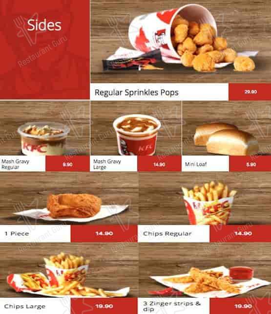 Menu at KFC Northmead restaurant, Benoni, Cnr Pretoria Rd