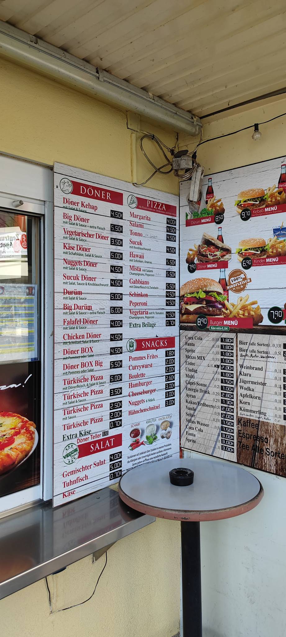 Carta del restaurante Imbiss Gabbiano, Berlin, Obstallee 30