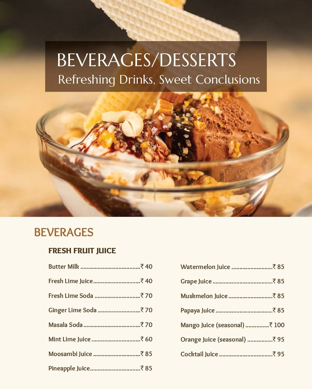 Menu at Biryani Zest, Manyata Tech Park, Hyderabadi Dum Biryani ...