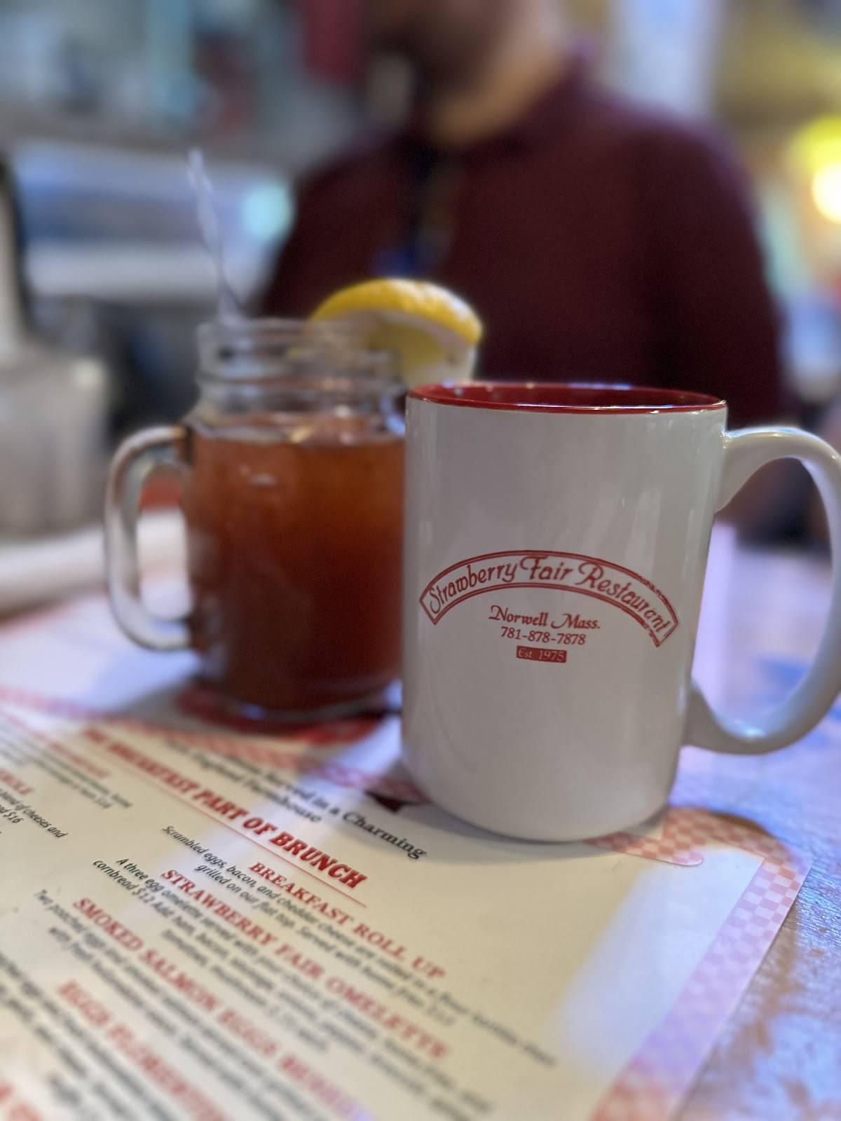 Menu at Strawberry Fair Restaurant, Norwell