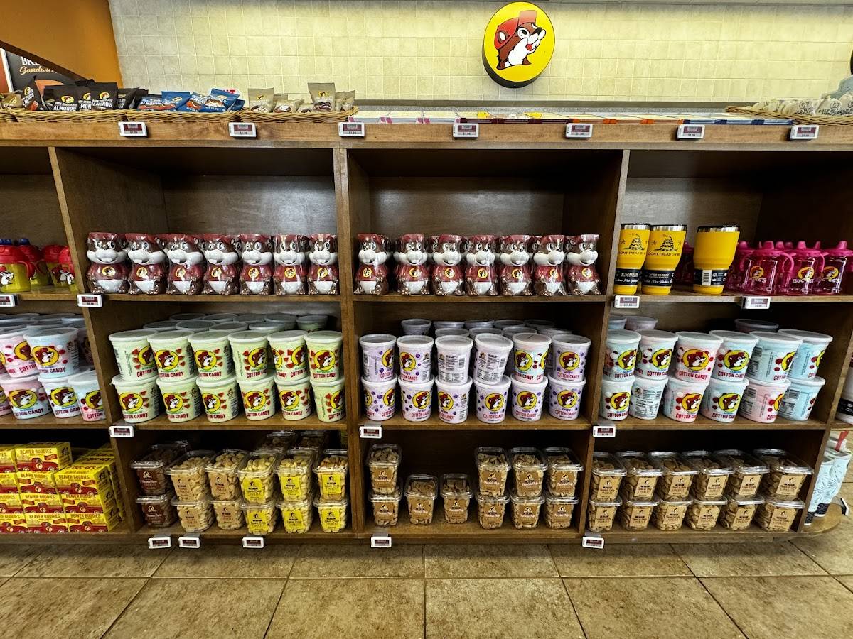 Menu at Buc-ee's, Lake Jackson, 598 TX-332