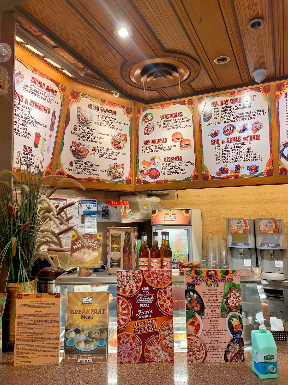 Menu at Buddy's Pacific Mall Lucena restaurant, Lucena, Pacific Mall