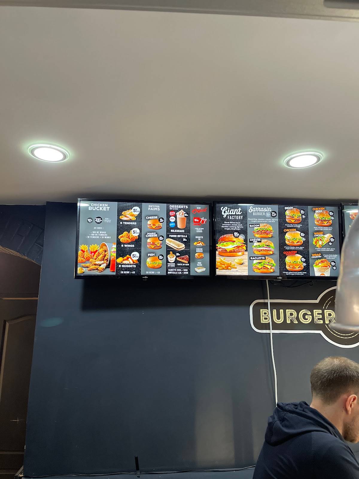 Menu au Burger Factory restaurant, Haubourdin