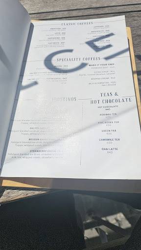 Menu at CAUSE EFFECT Ocean restaurant, Cape Town, 69 Victoria Rd
