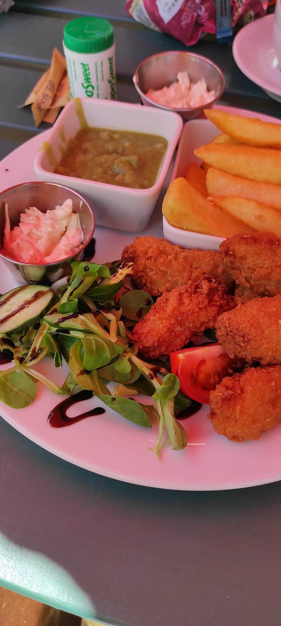 Menu at The Green cafe, Caerleon