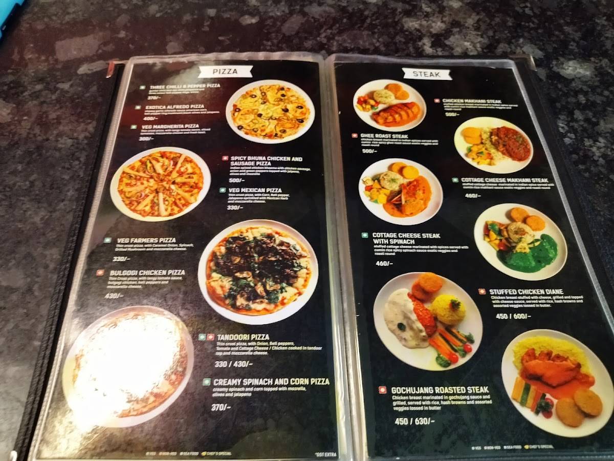 Menu at Café PETER, Pune, Karve Rd