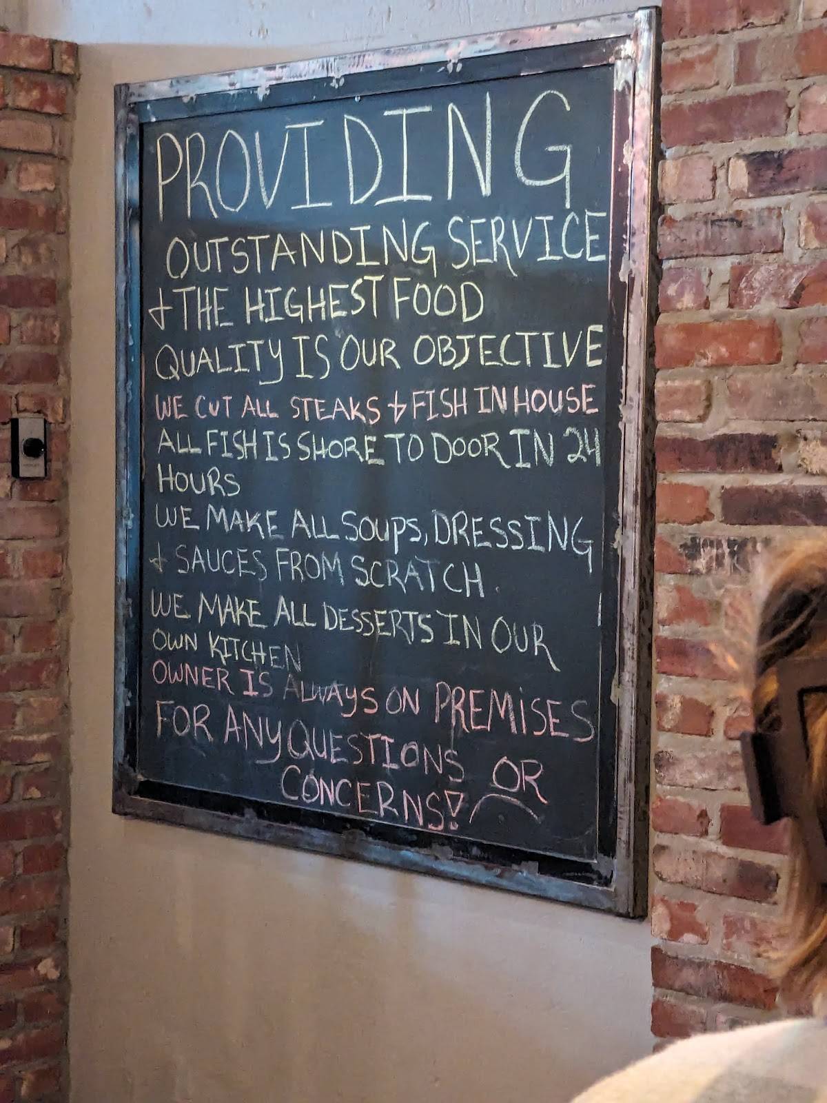 Menu at Cafe Alley, Ardmore, 126 A St NE