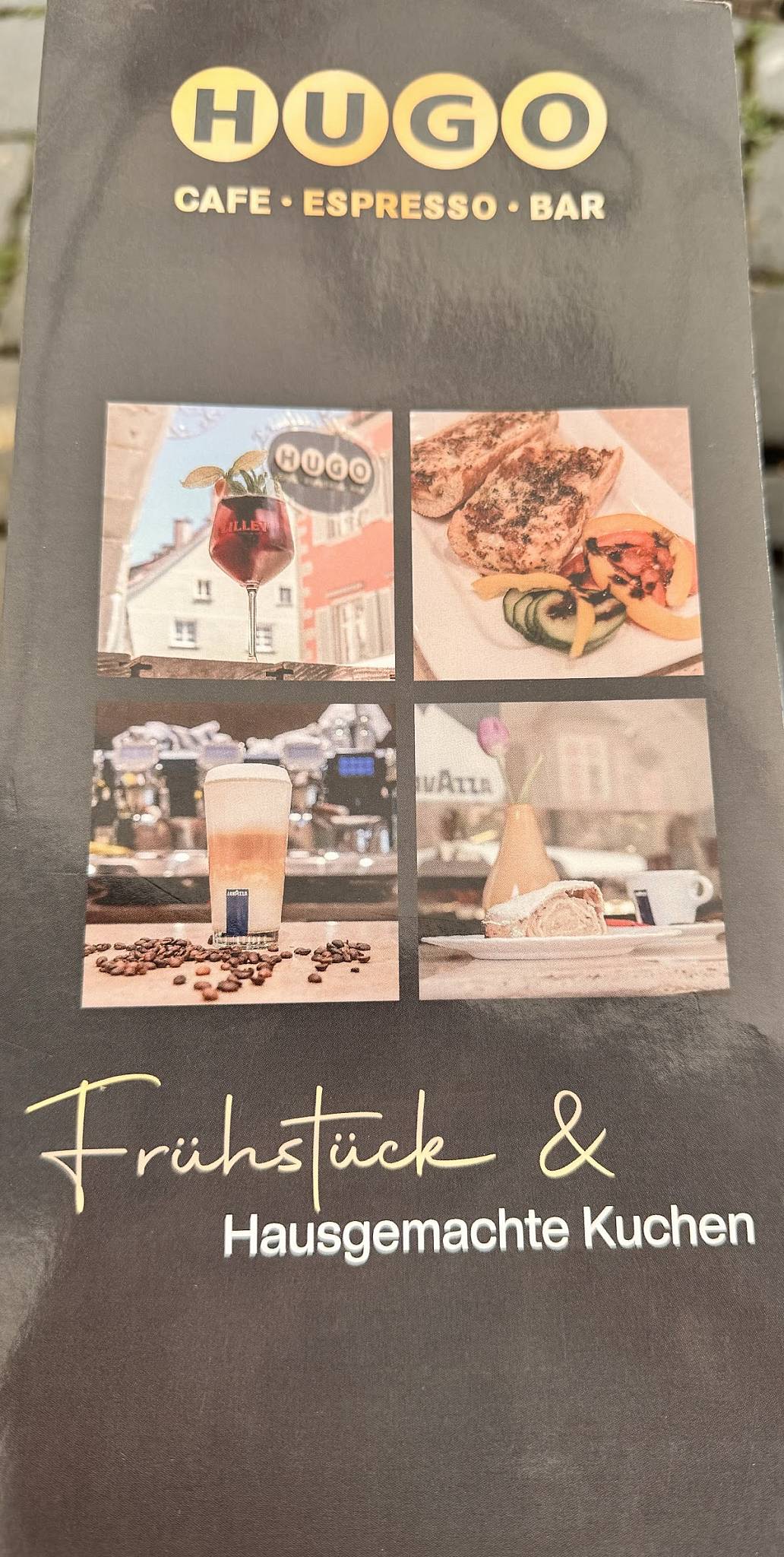 Speisekarte von Café Hugo cafe, Lindau (Bodensee)