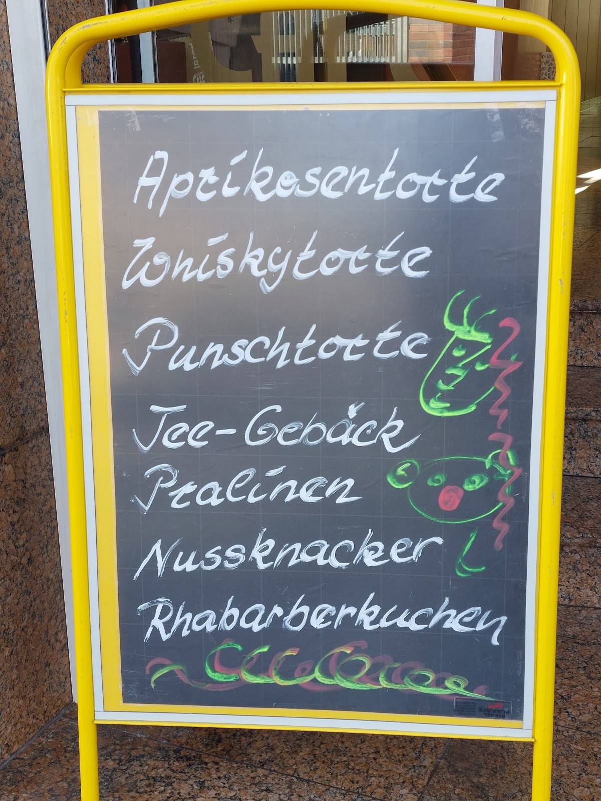 Speisekarte von Café und Konditorei Rall cafe, Viernheim