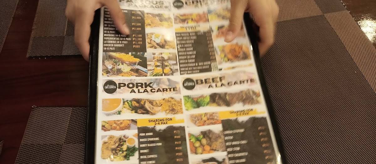 Carta de Café Cerveza Tacurong, Tacurong