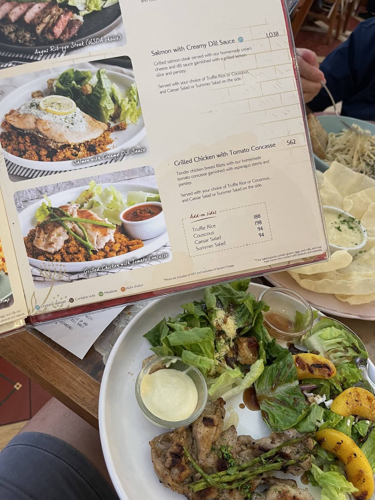 Menu at Cafe Mary Grace - Robinsons Place Manila, Manila, Robinsons ...