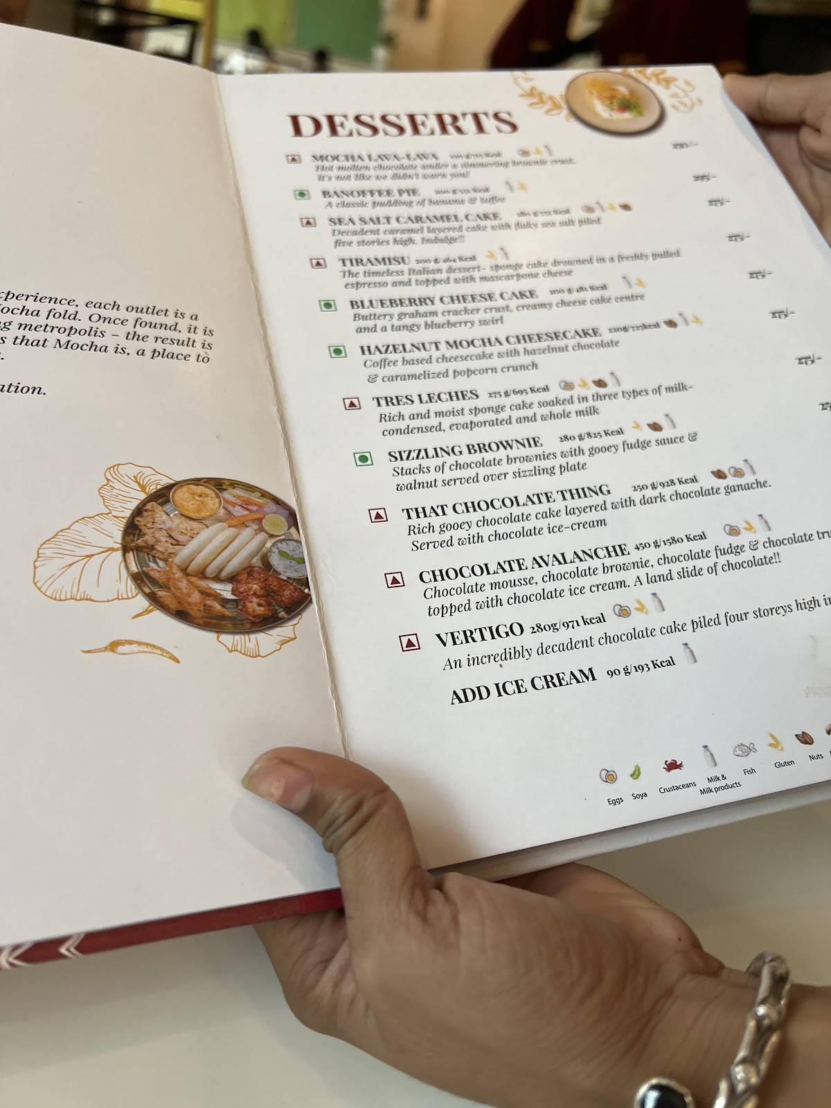 Menu at Cafe Mocha, Ahmedabad, 10