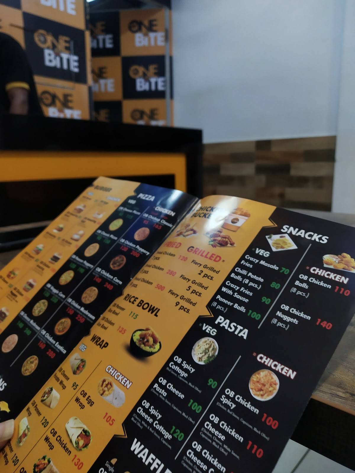 Menu at One Bite Kankavli, Kankavali
